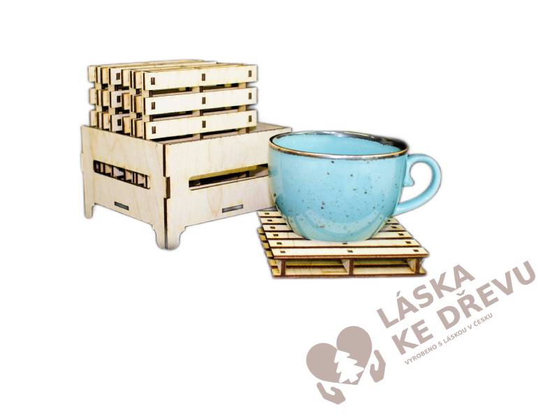 Podtácky - Láska ke dřevu